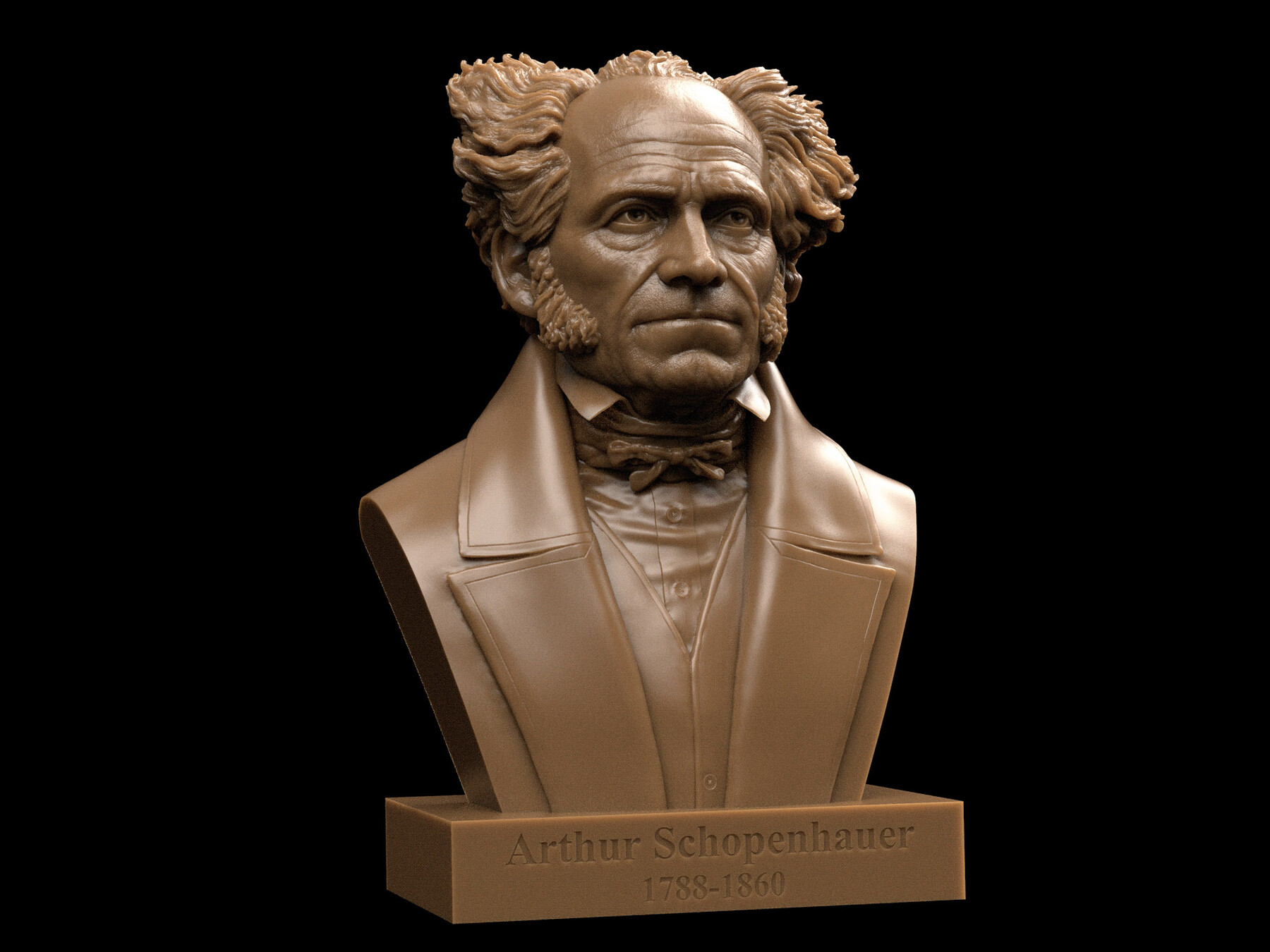 ArtStation - Arthur Schopenhauer Bust | Resources