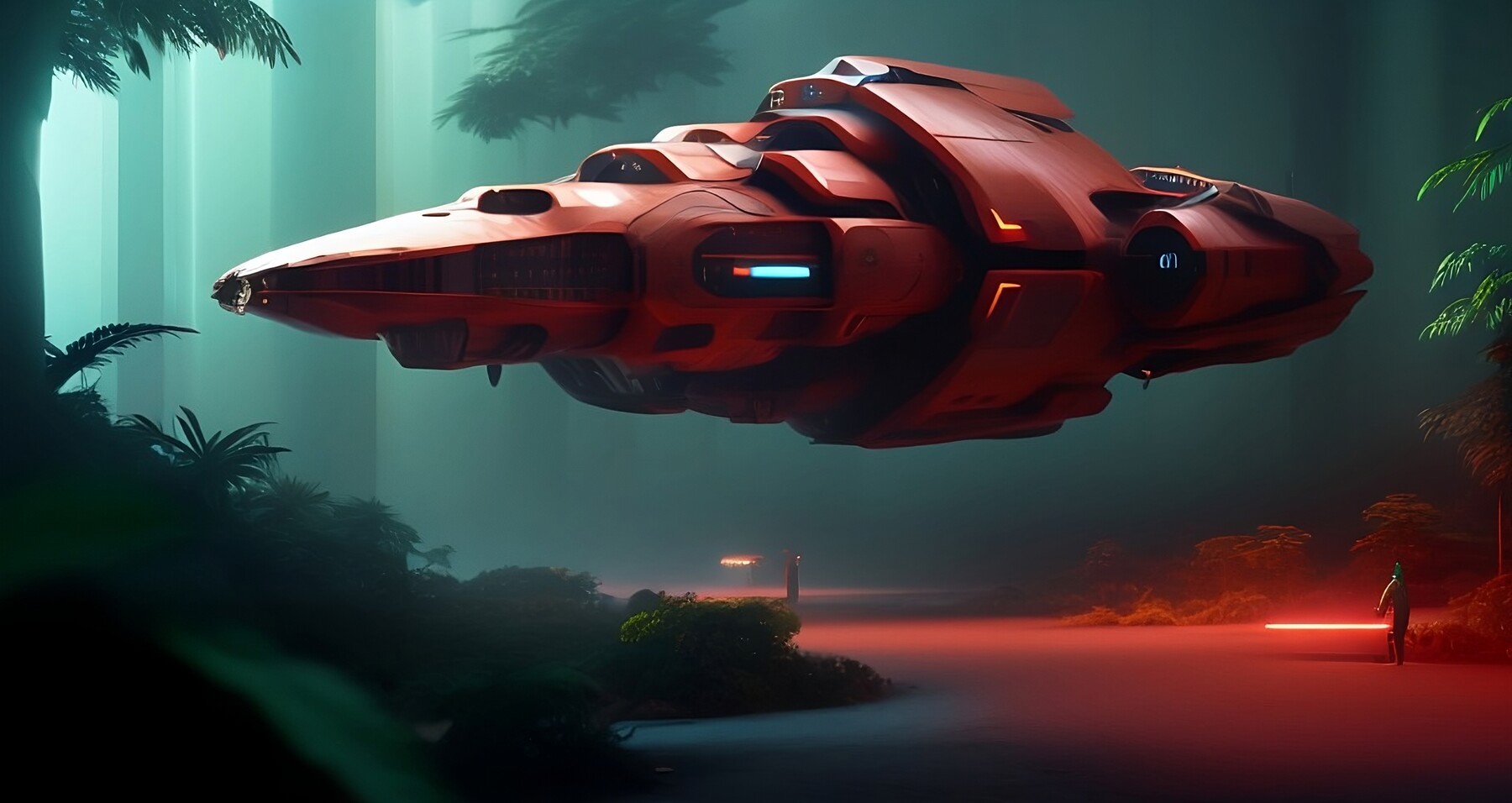 ArtStation - Digital painting of spaceships | Artworks