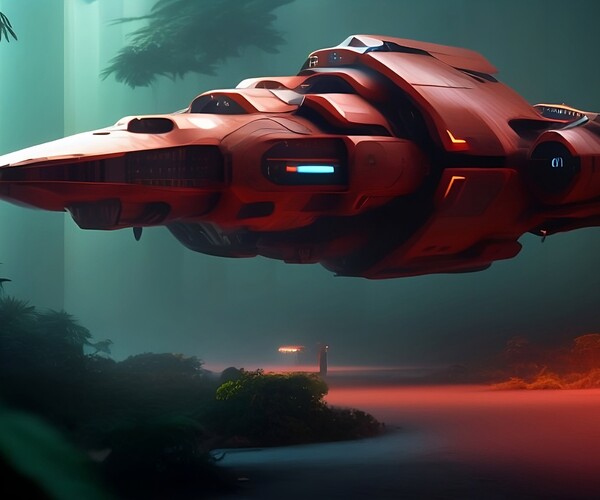 ArtStation - Digital painting of spaceships | Artworks