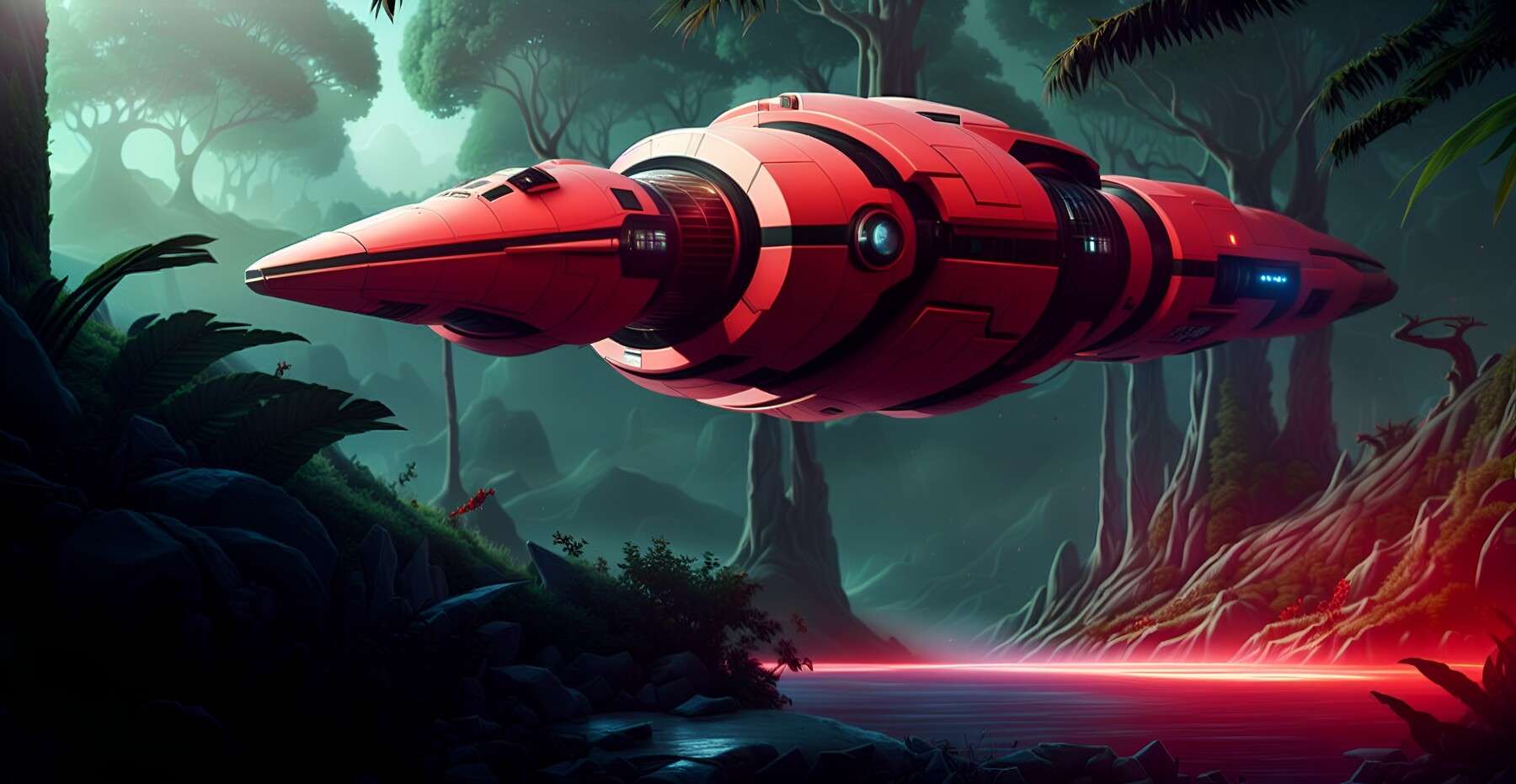 ArtStation - Digital painting of spaceships | Artworks