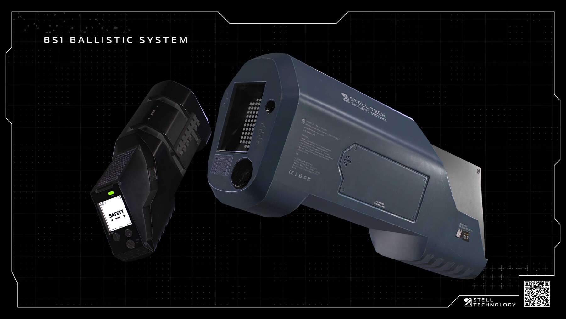 ArtStation - BS1 BALLISTIC SYSTEM | STELL TECH | Game Assets