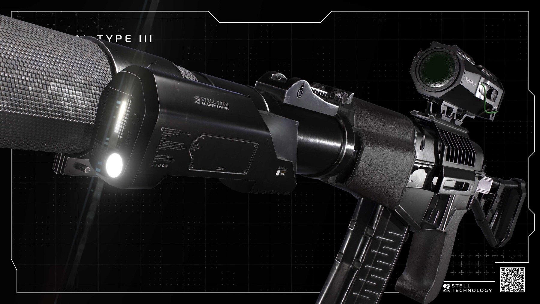 ArtStation - BS1 BALLISTIC SYSTEM | STELL TECH | Game Assets