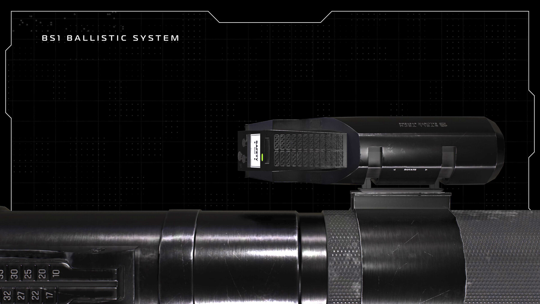 ArtStation - BS1 BALLISTIC SYSTEM | STELL TECH | Game Assets