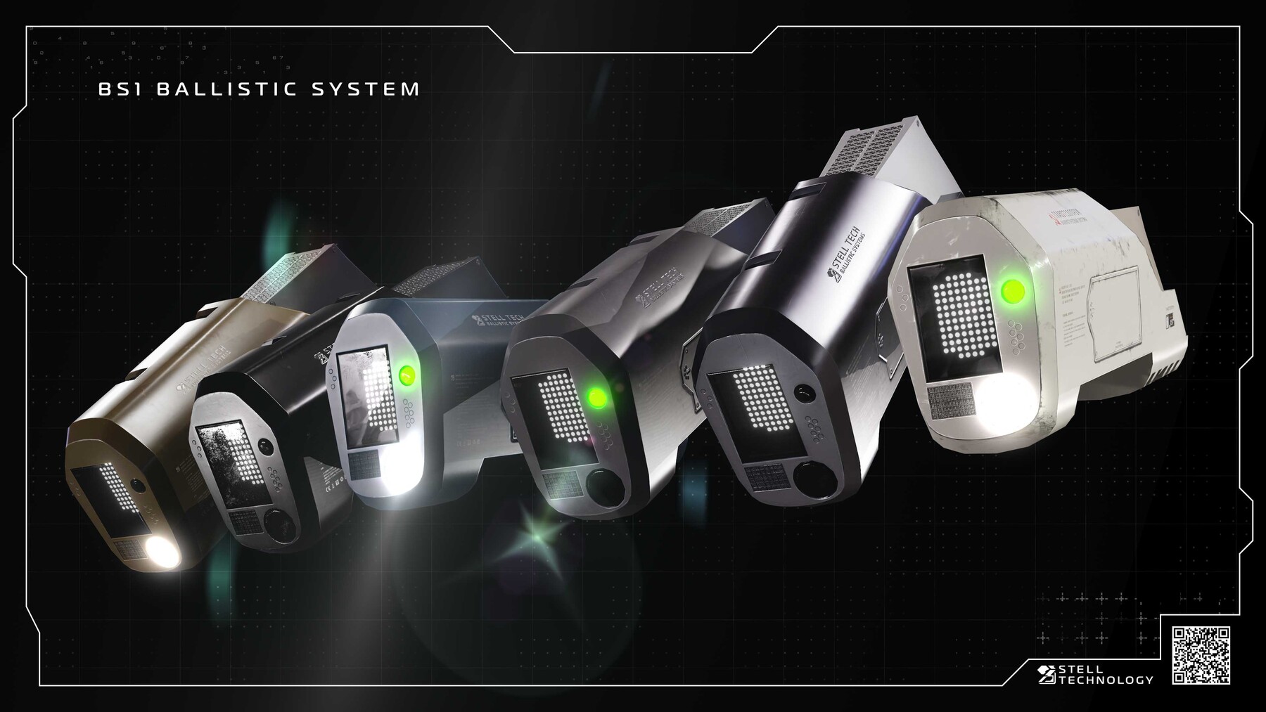 ArtStation - BS1 BALLISTIC SYSTEM | STELL TECH | Game Assets
