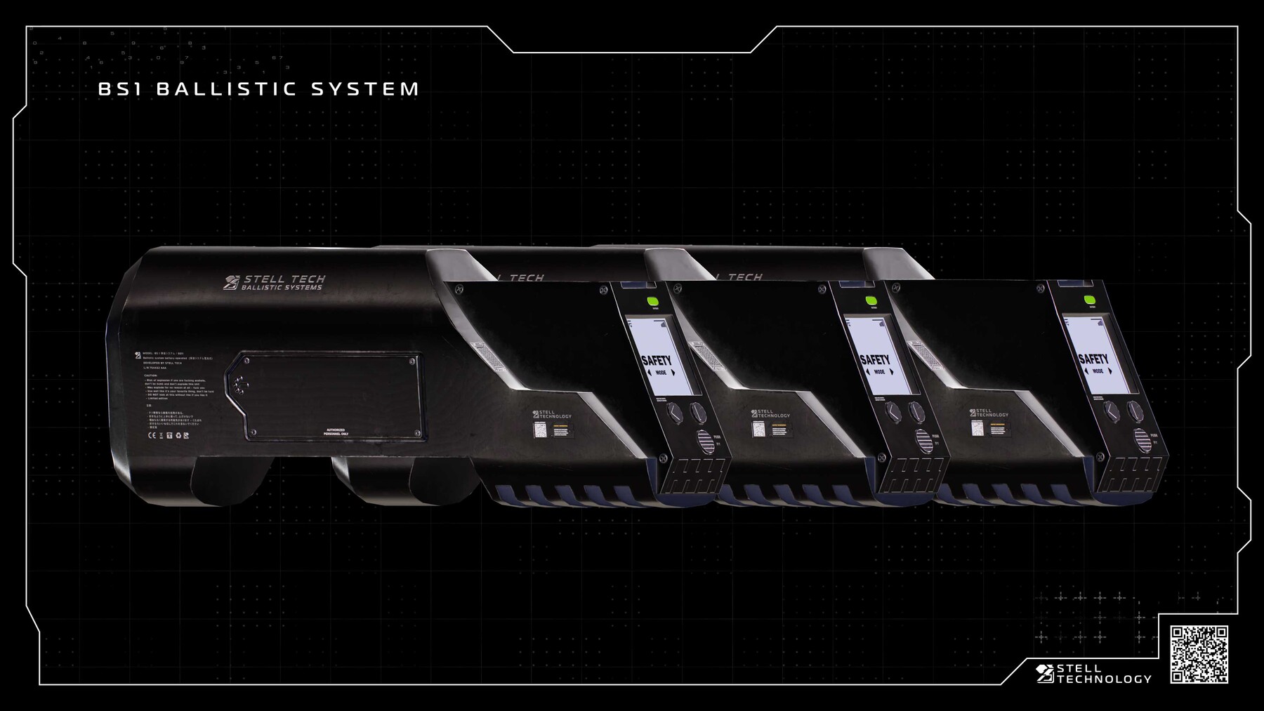 ArtStation - BS1 BALLISTIC SYSTEM | STELL TECH | Game Assets