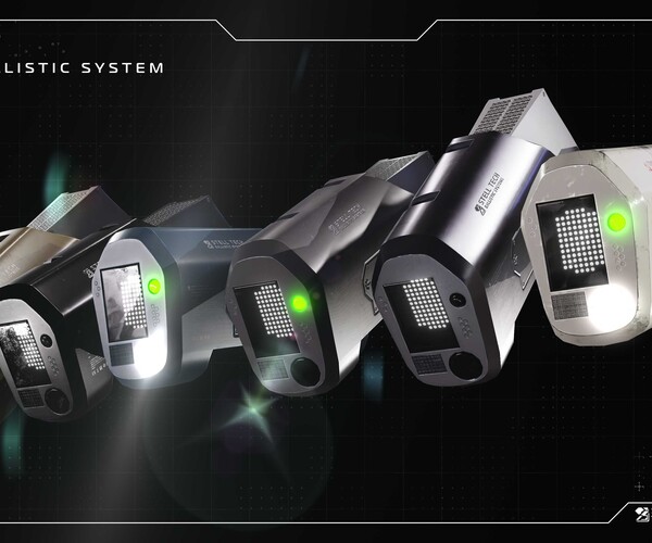 ArtStation - BS1 BALLISTIC SYSTEM | STELL TECH | Game Assets