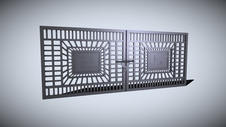 ArtStation - Gate 3D Model | Resources