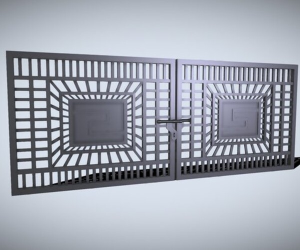 ArtStation - Gate 3D Model | Resources