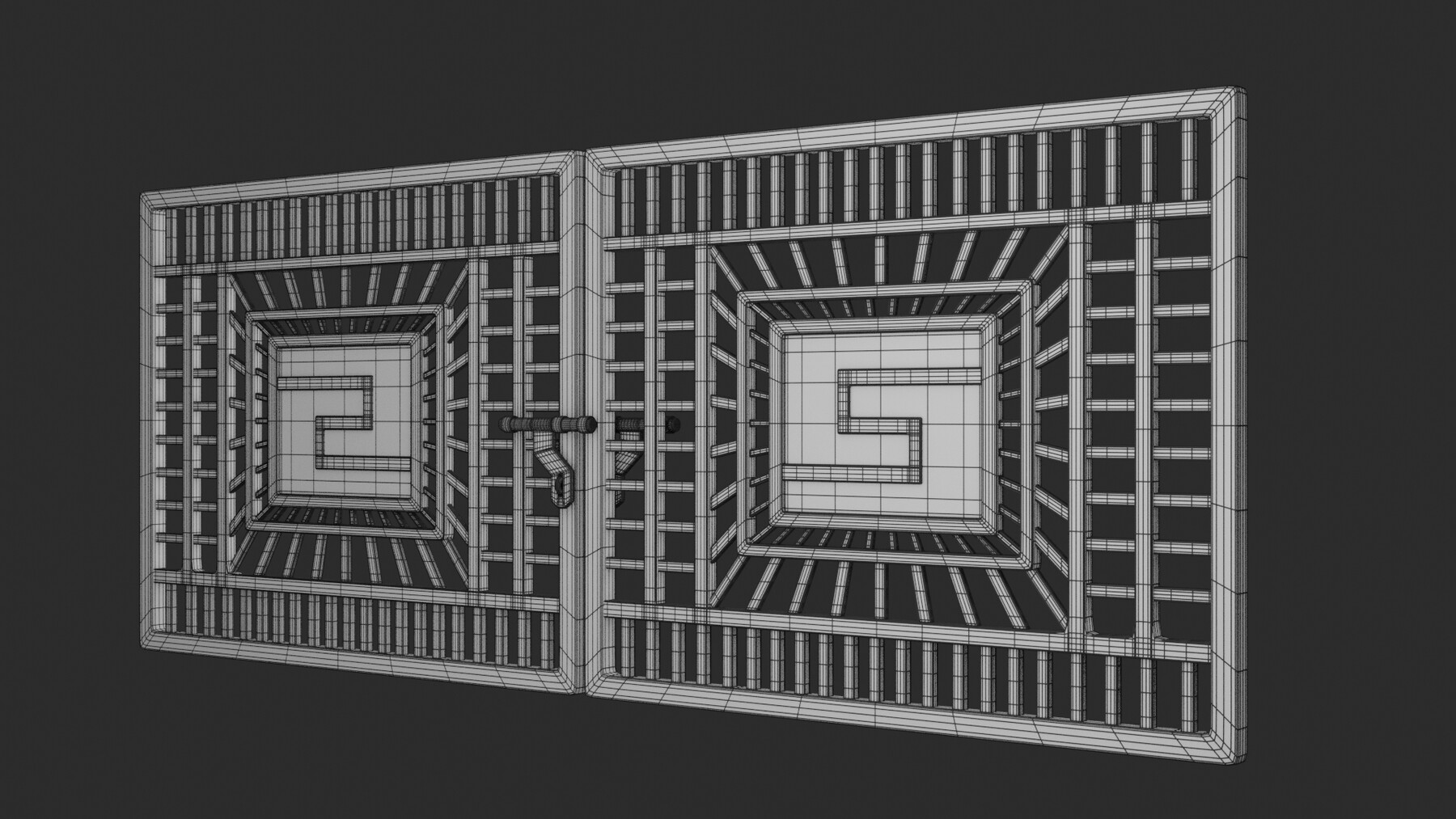 ArtStation - Gate 3D Model | Resources