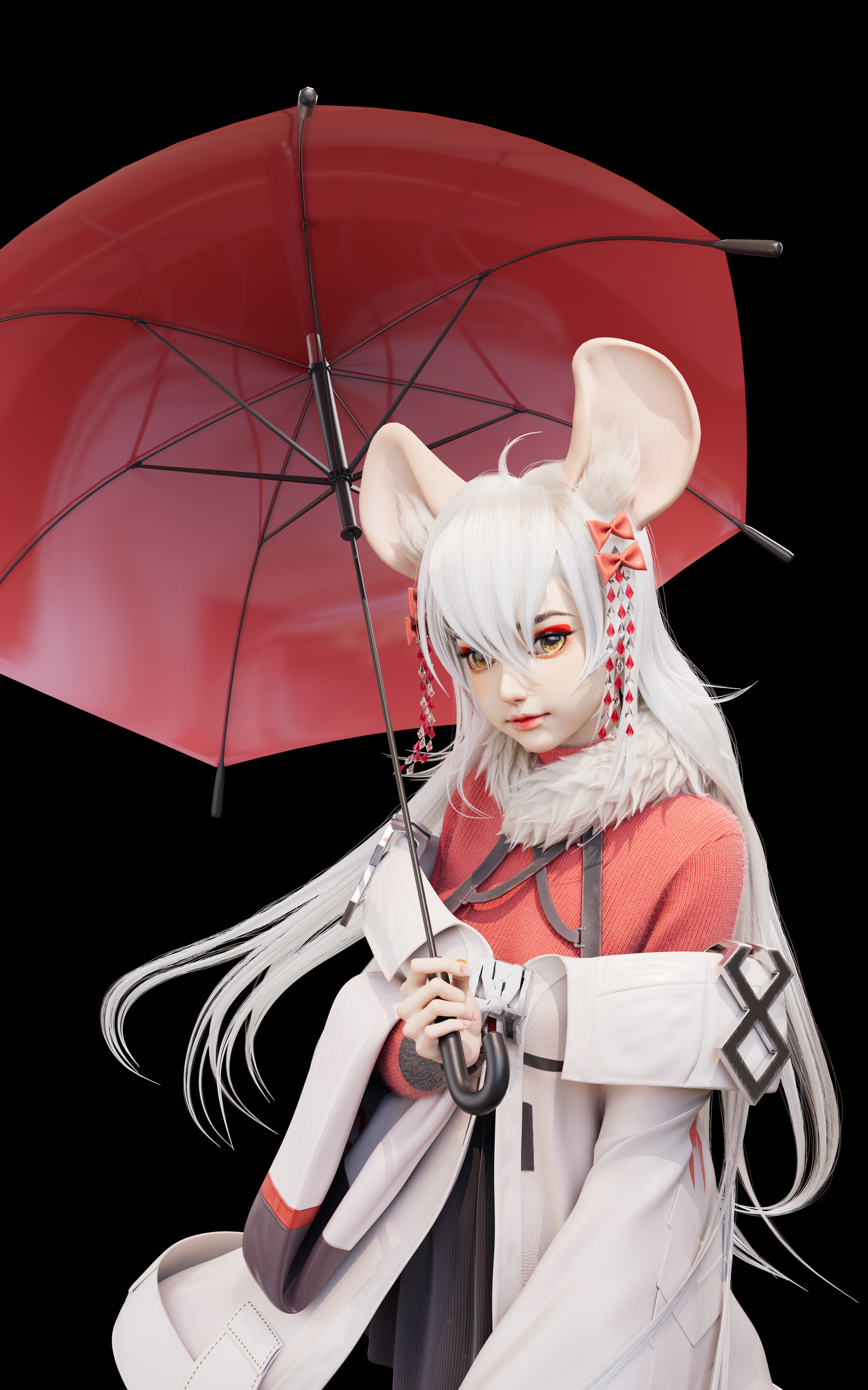 ArtStation - Mouse Girl Maya Project | Resources