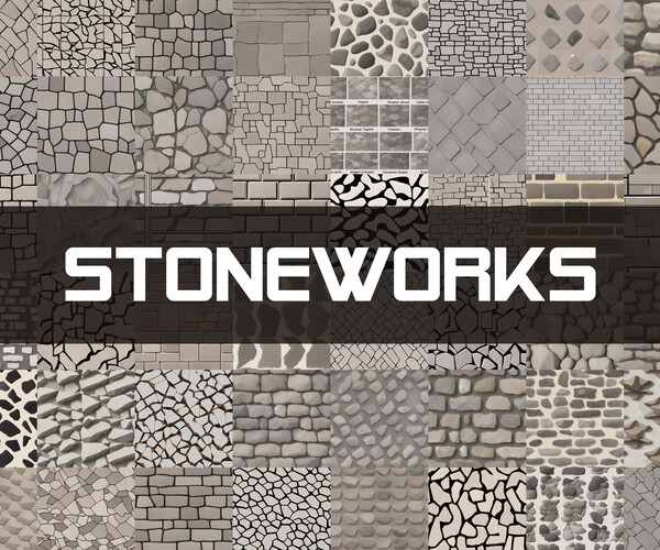 ArtStation - Imaginary Impressions 1000x (AI) Various Textures for ...