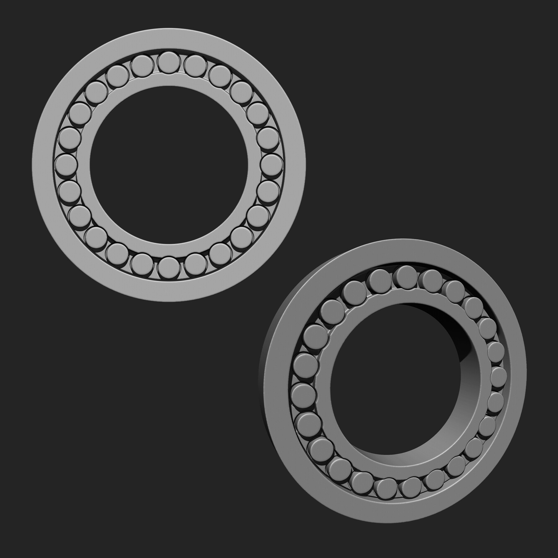 ArtStation - Bearing Collection Imm Brush Pack (15 in one) | Brushes