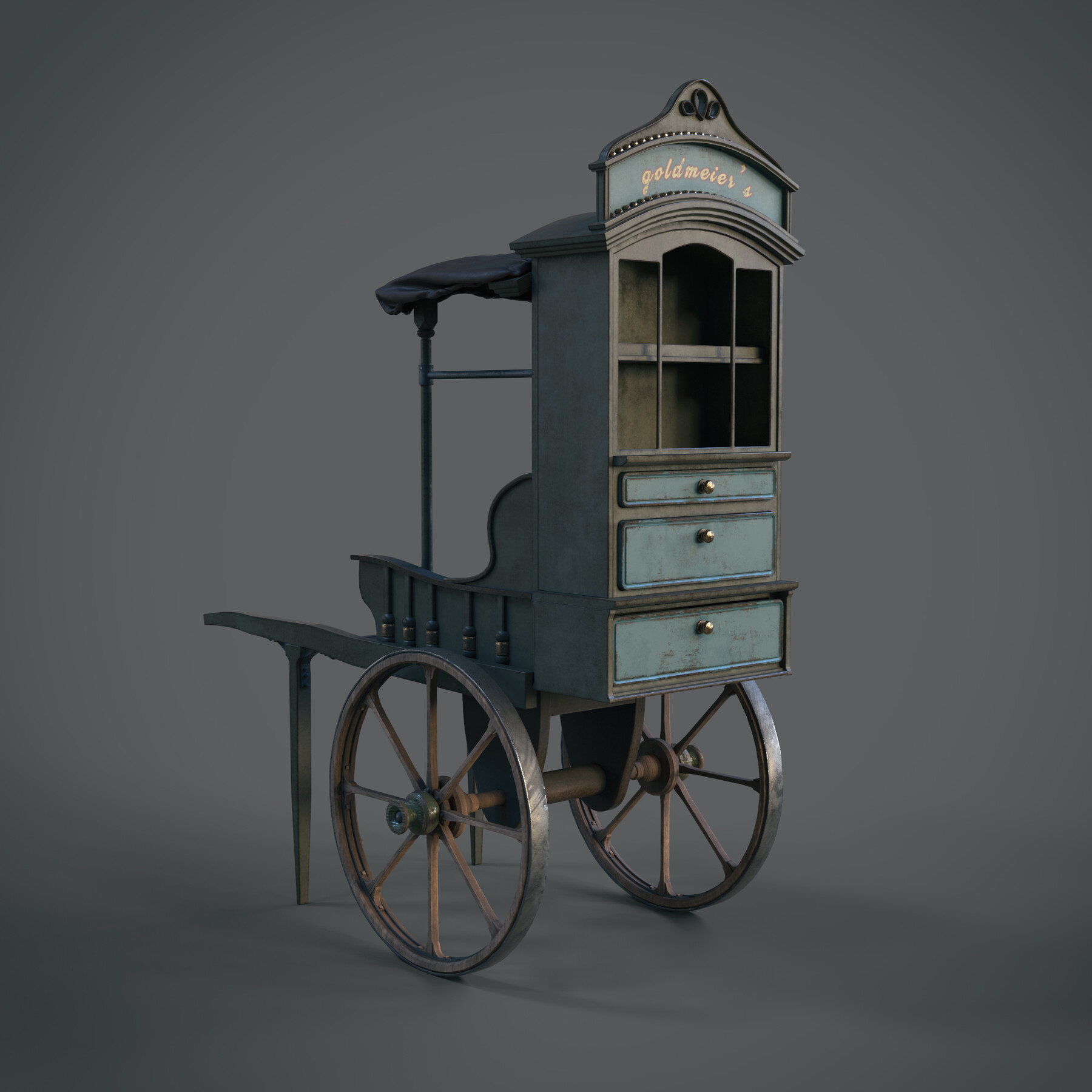 ArtStation - Fantasy Cart | Game Assets