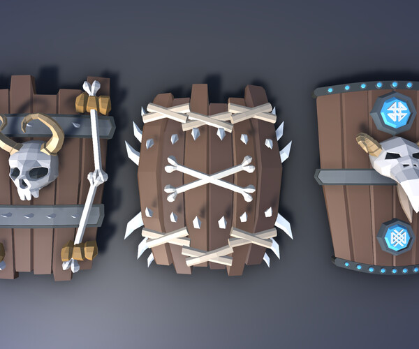 ArtStation - 900 Low Poly Fantasy RPG Weapons - Ultimate 3D Pack | Game ...