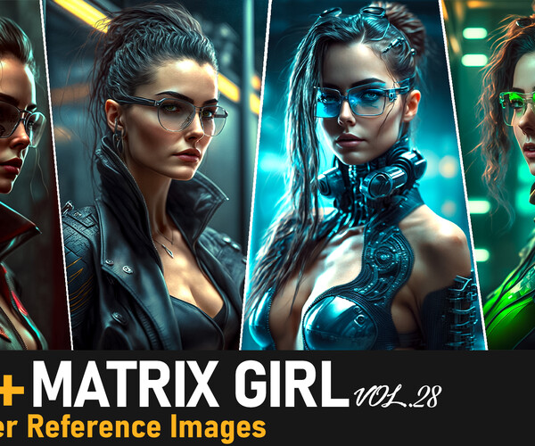 ArtStation - Matrix Girl VOL.28|4K Reference Images | Artworks