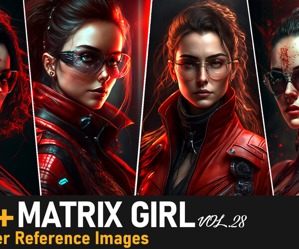 ArtStation - Matrix Girl VOL.28|4K Reference Images | Artworks