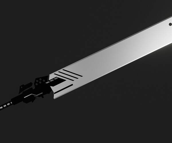 ArtStation - Type 4o blade (blend file) | Game Assets