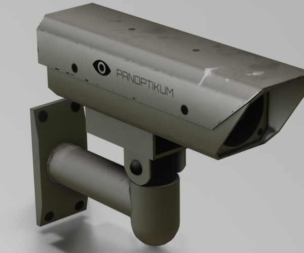 ArtStation - surveillance camera low poly game ready | Game Assets