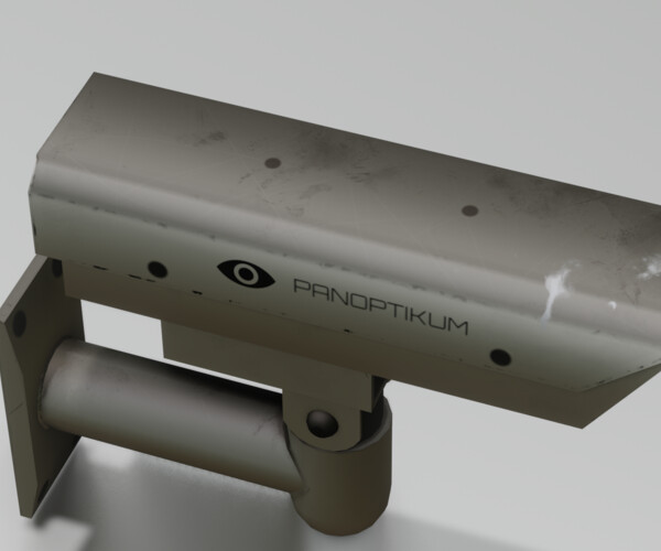 ArtStation - surveillance camera low poly game ready | Game Assets