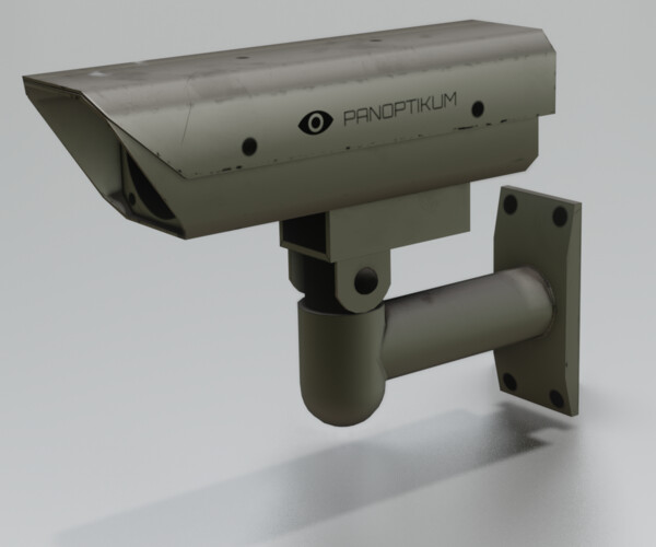 ArtStation - surveillance camera low poly game ready | Game Assets