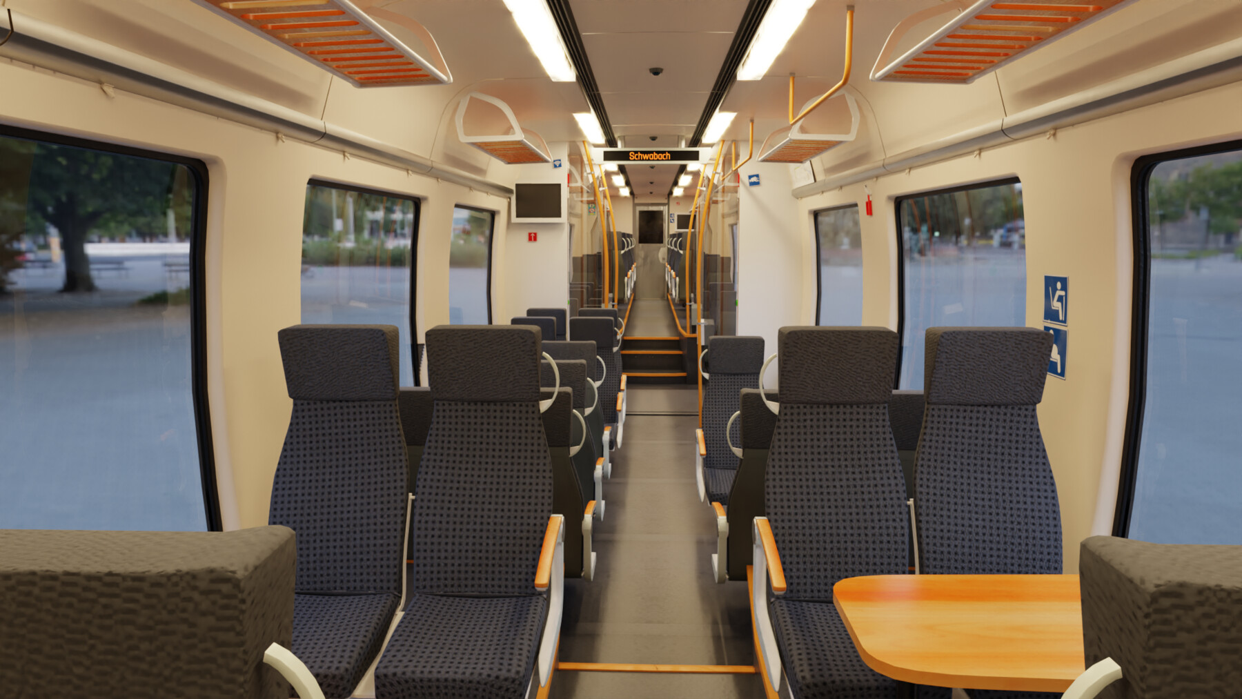 ArtStation - Bombardier TALENT Train Regodb Rigged&Animated | Game Assets