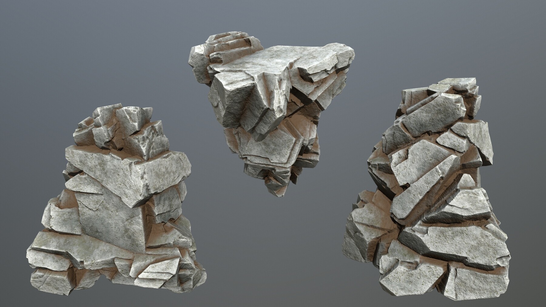 ArtStation - White Rocks | Game Assets