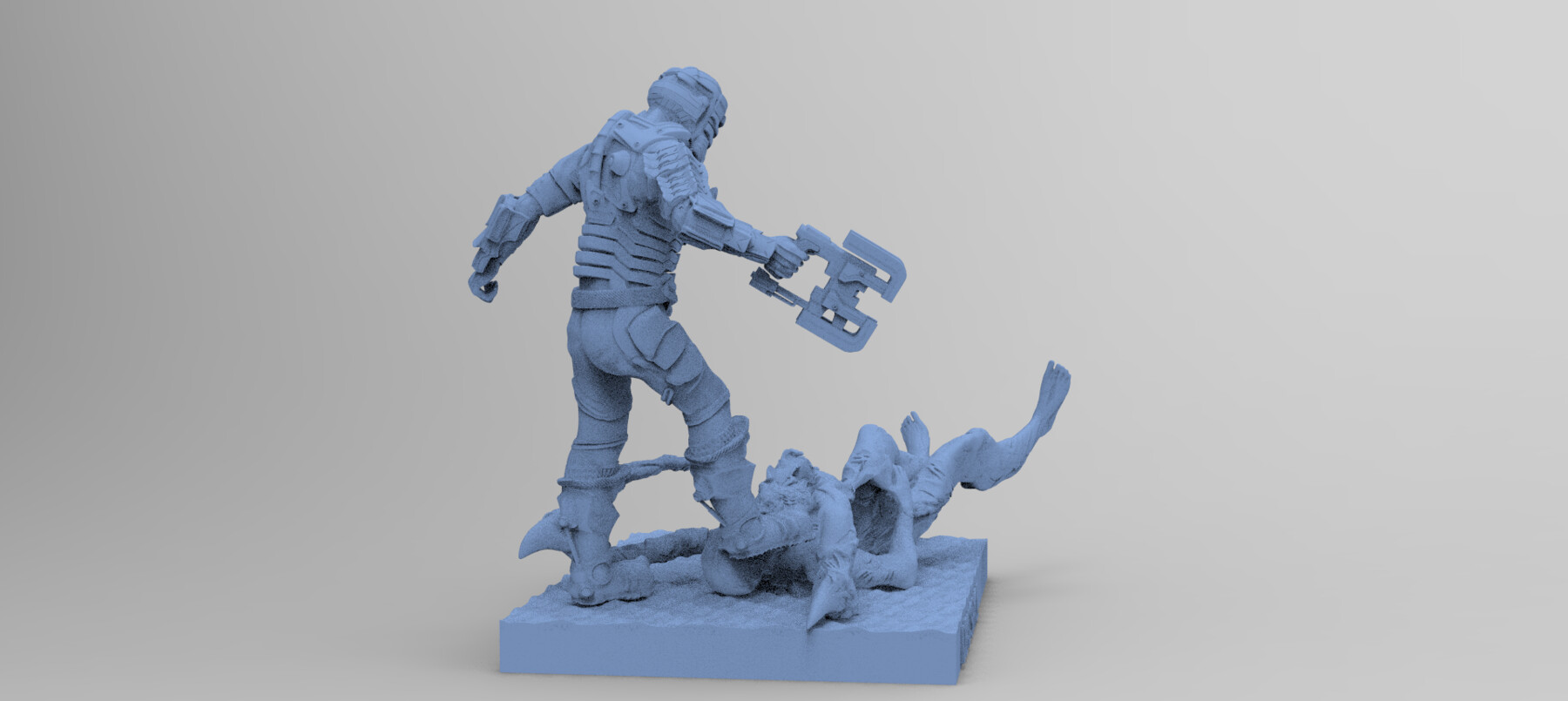 ArtStation - ISAAC CLARKE STOMP XENOMORPH ( ‎DEAD SPACE) STL Printing ...