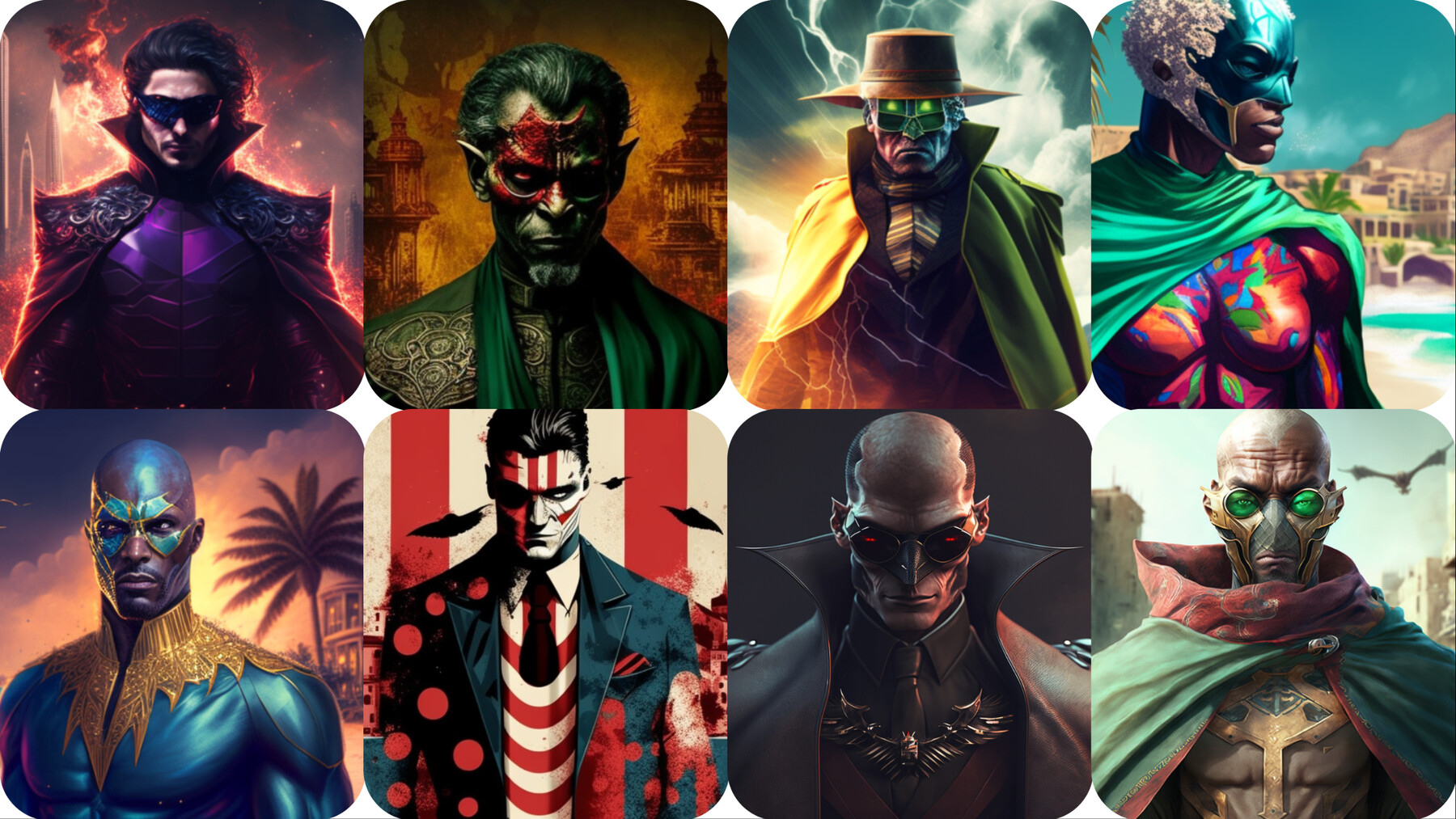 ArtStation - A 4K Reference Pack of 538 Characters From Every Country ...