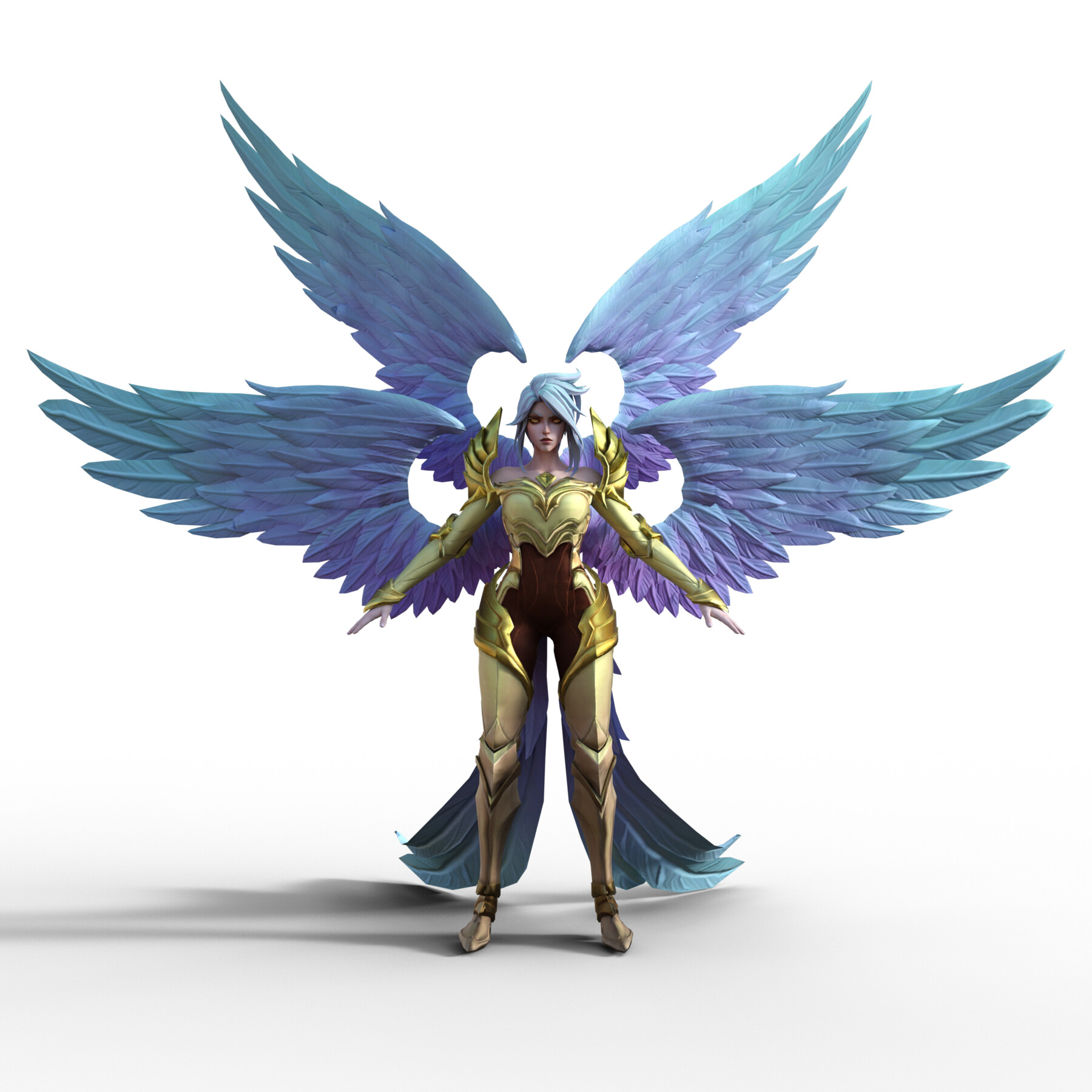 ArtStation - League of Legends - Kayle RIGGED | Resources