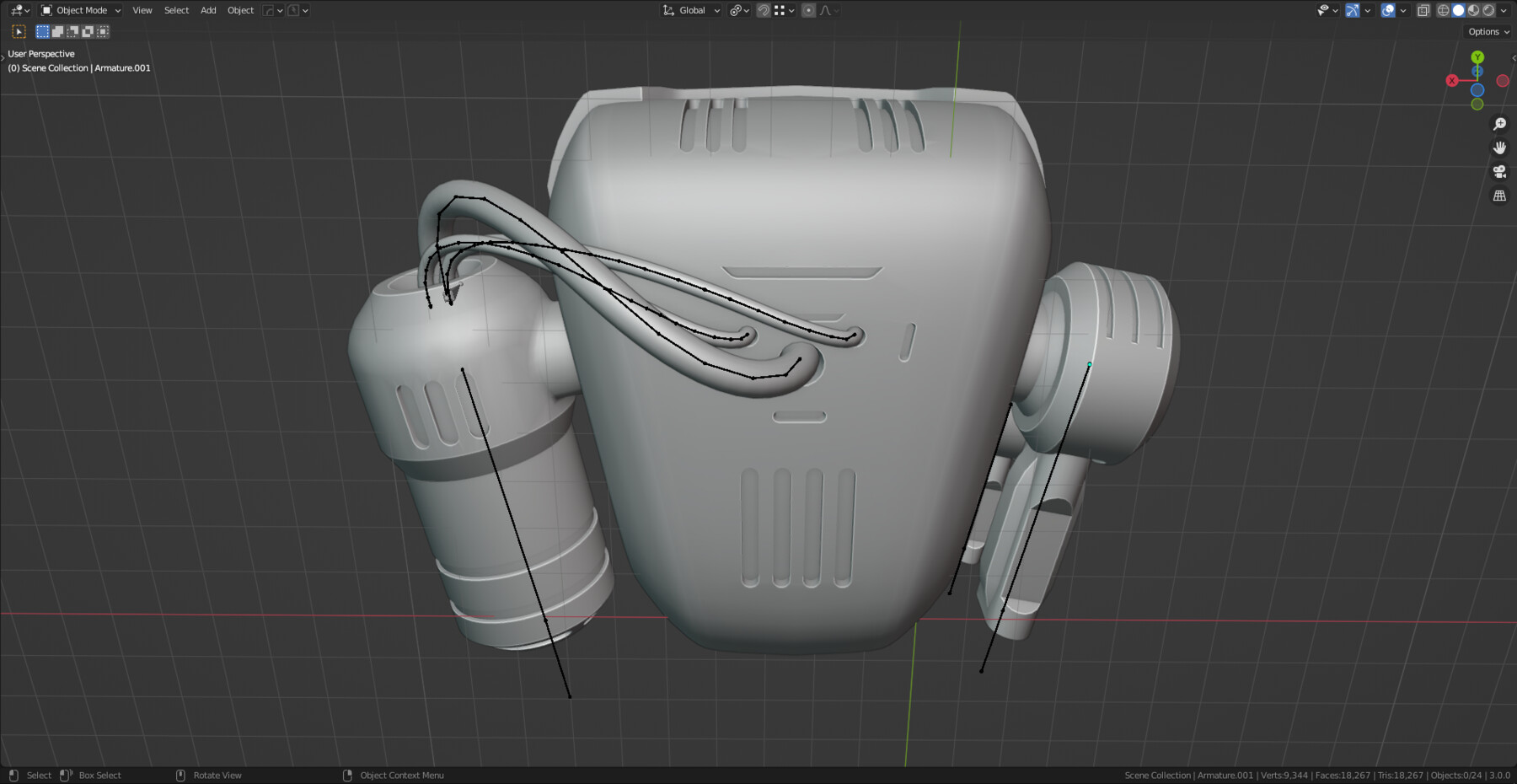 ArtStation - Sci-fi Battle Drone | Game Assets