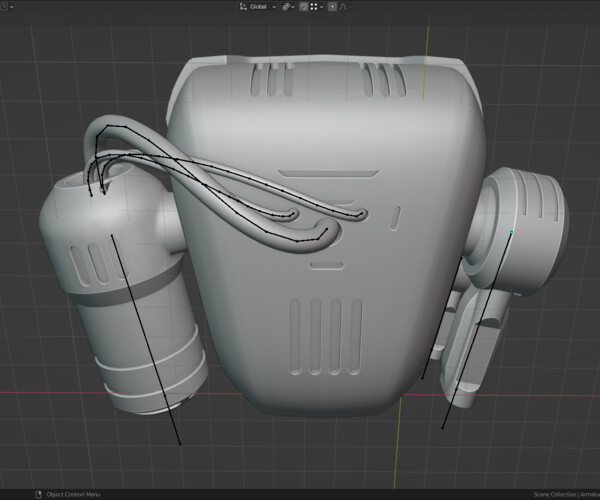 ArtStation - Sci-fi Battle Drone | Game Assets