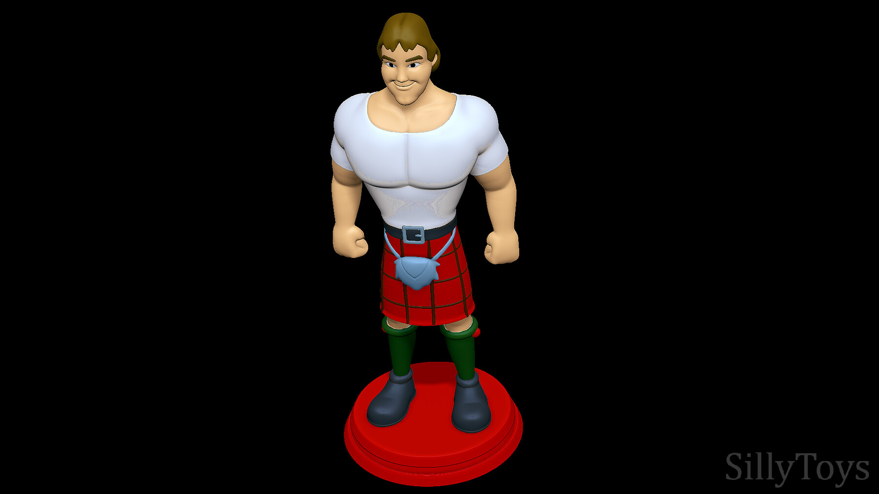 ArtStation - Roddy Piper - Hulk Hogan's Rock 'n' Wrestling 3D print ...