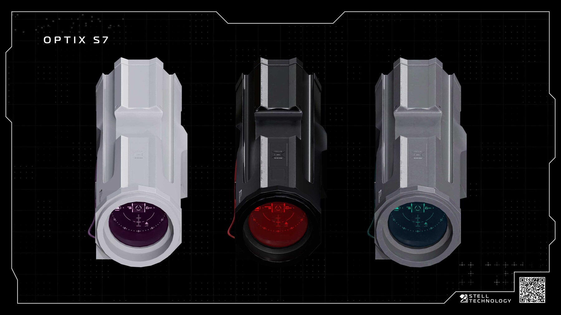 ArtStation - OPTIX S7 SCOPE | STELL TECH | Game Assets