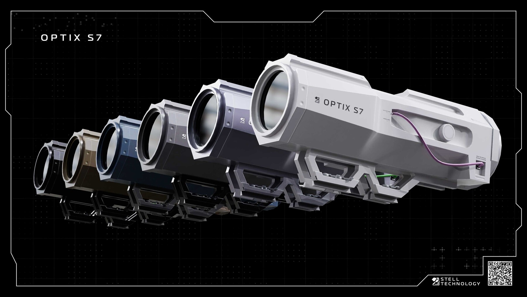 ArtStation - OPTIX S7 SCOPE | STELL TECH | Game Assets