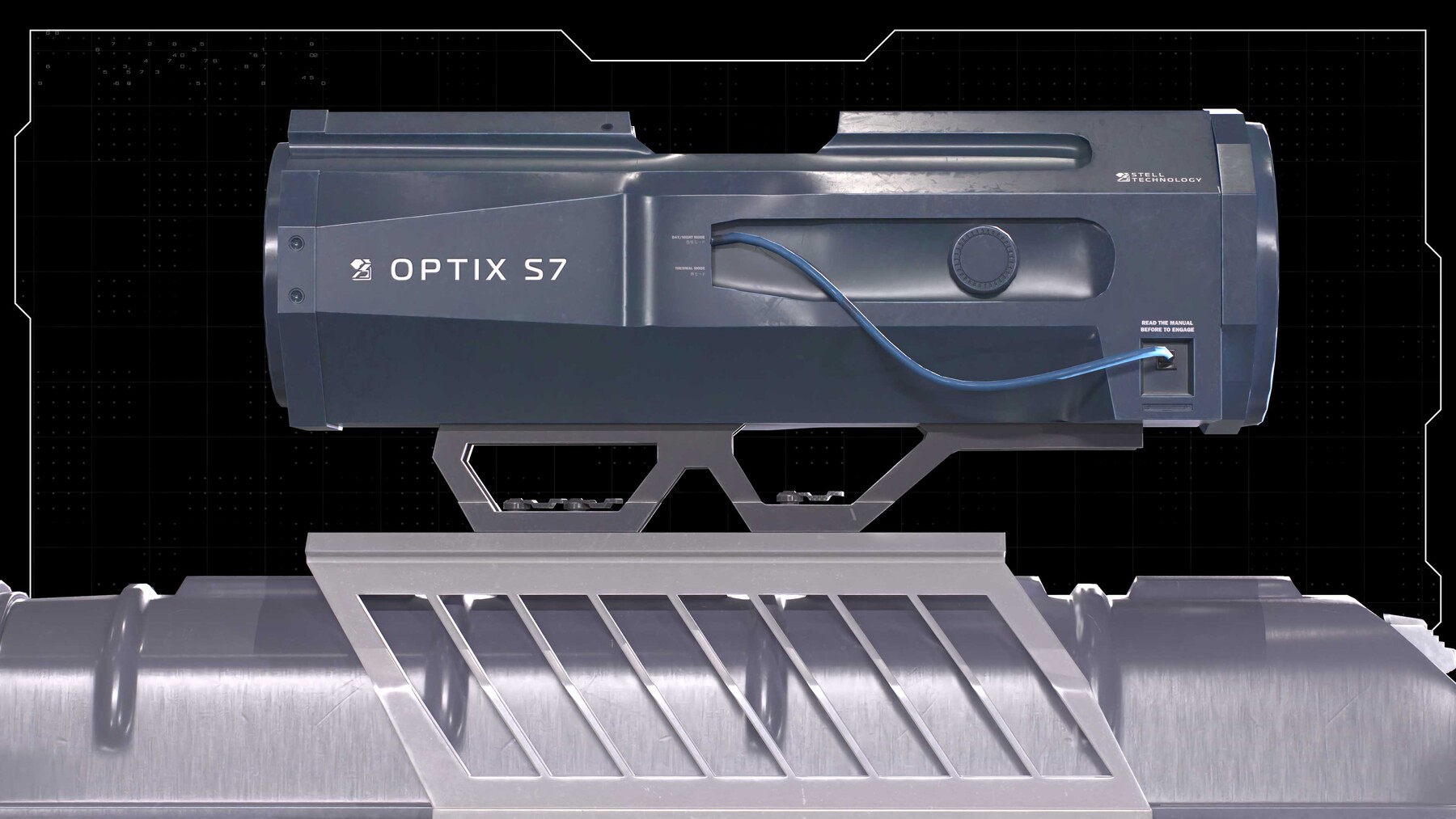 ArtStation - OPTIX S7 SCOPE | STELL TECH | Game Assets