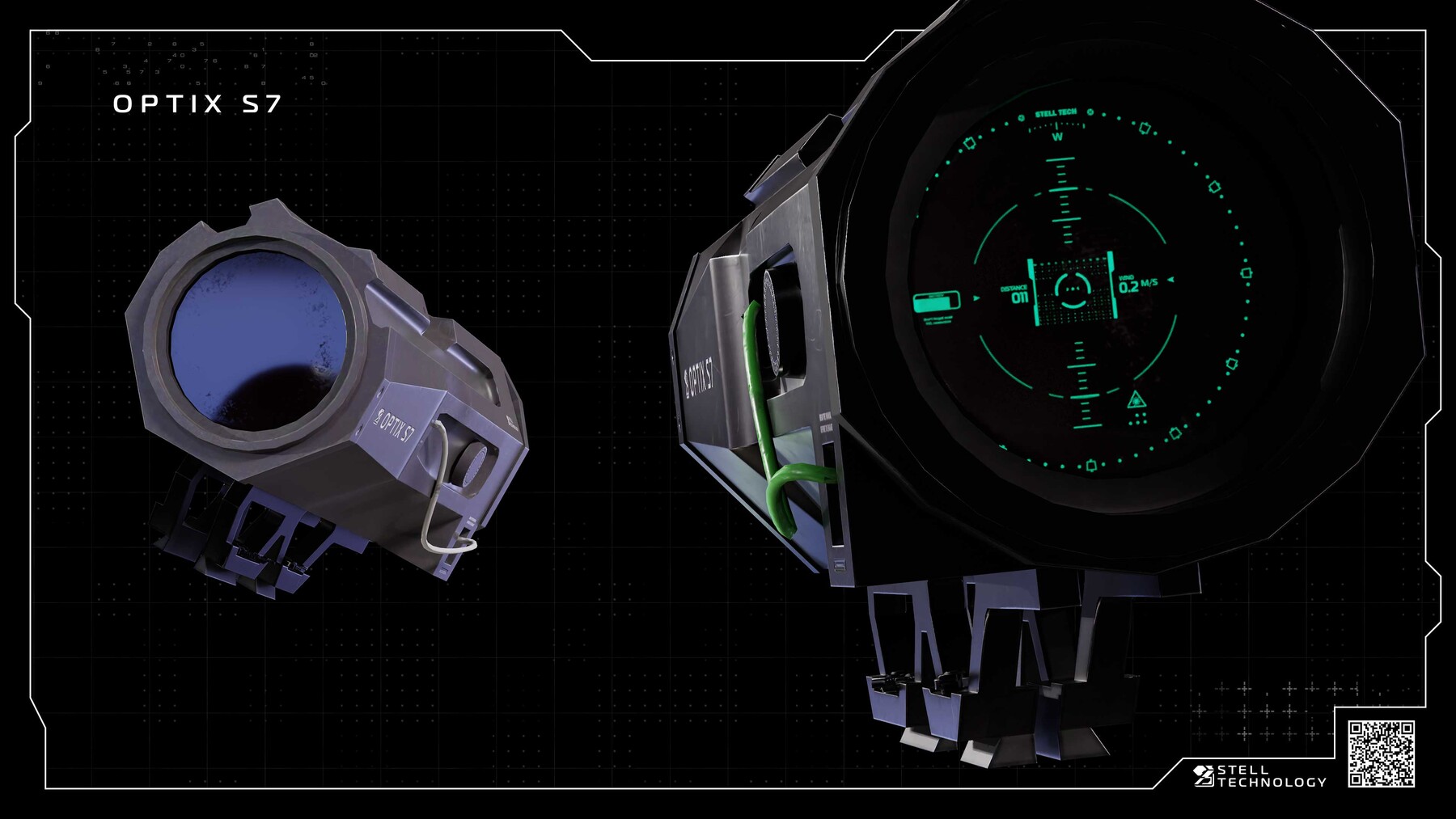 ArtStation - OPTIX S7 SCOPE | STELL TECH | Game Assets