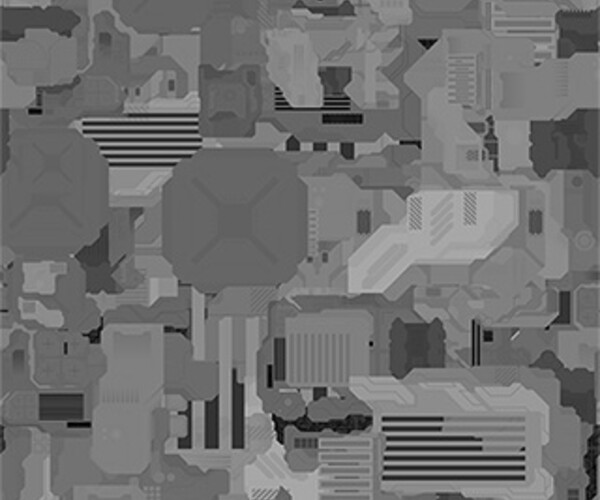 ArtStation - Technological displacement maps textures 8k | Resources
