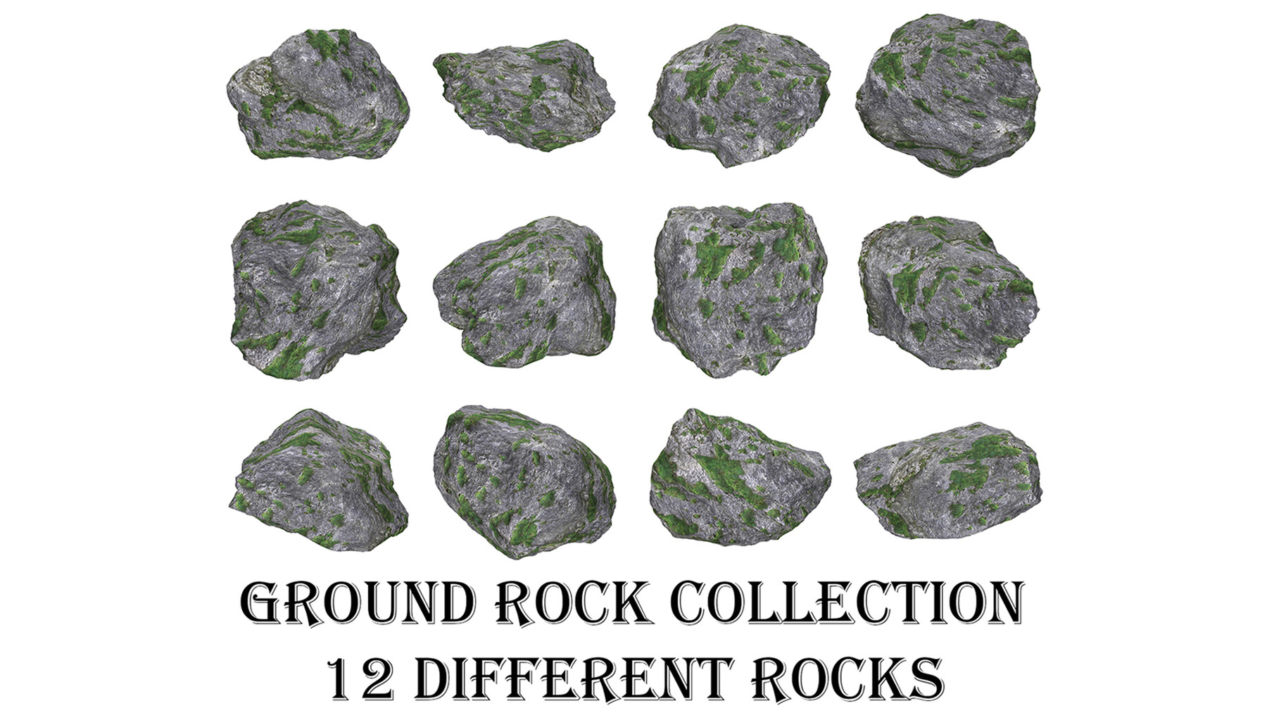 ArtStation - Ground Rock Collection | Resources