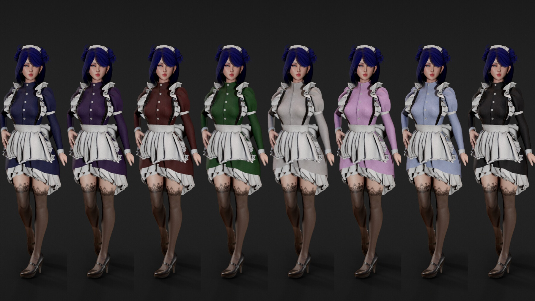 ArtStation - Maid | Game Assets
