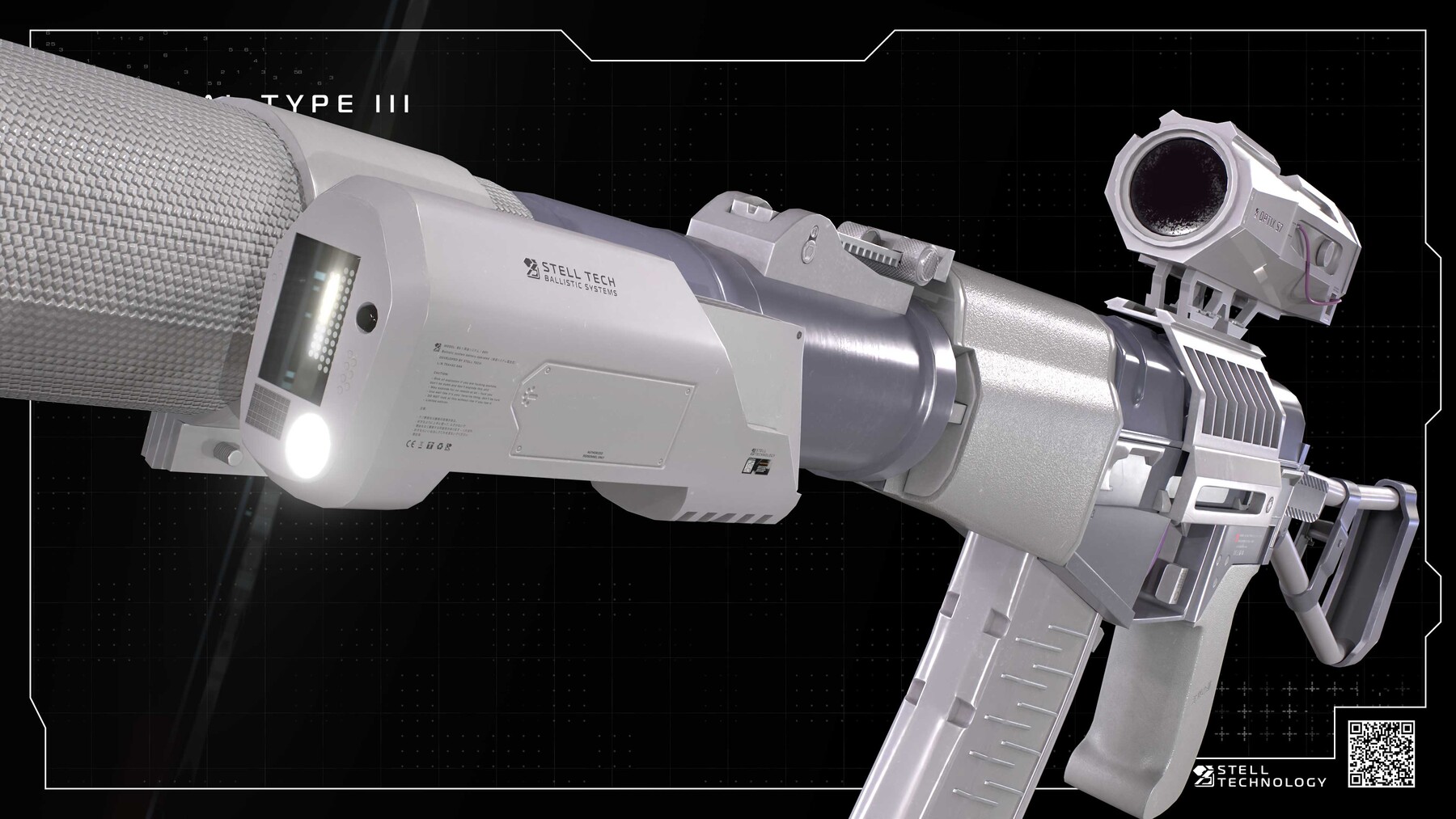 ArtStation - FLASHLIGHT RING RIFLE MOUNT | STELL TECH | Game Assets