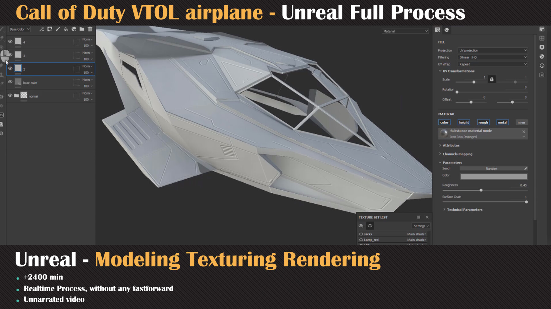 ArtStation - Call Of Duty VTOL airplane - Unreal Tutorial | Tutorials