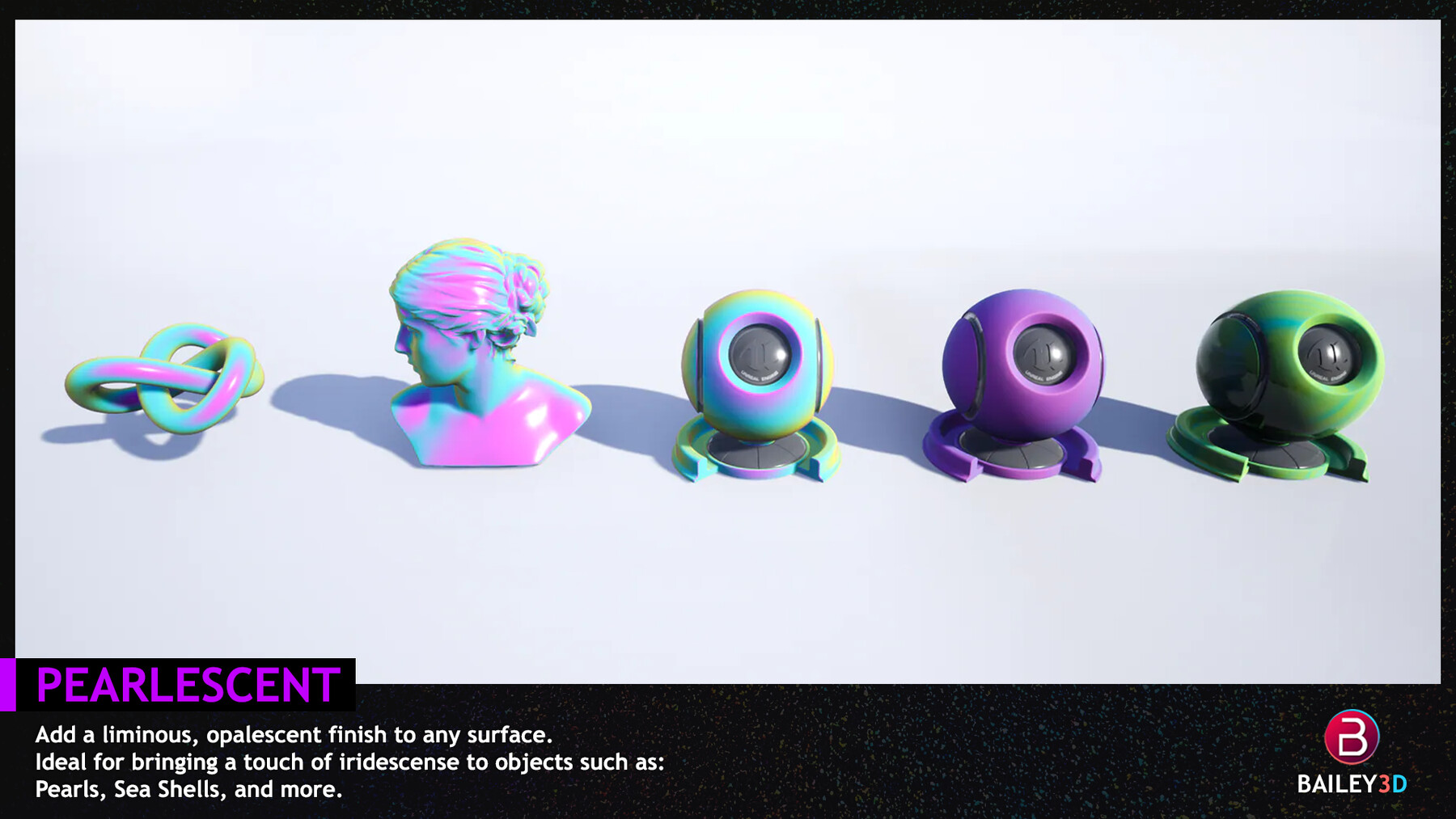 ArtStation - Unreal Engine - Iridescent Materials Pack | Game Assets