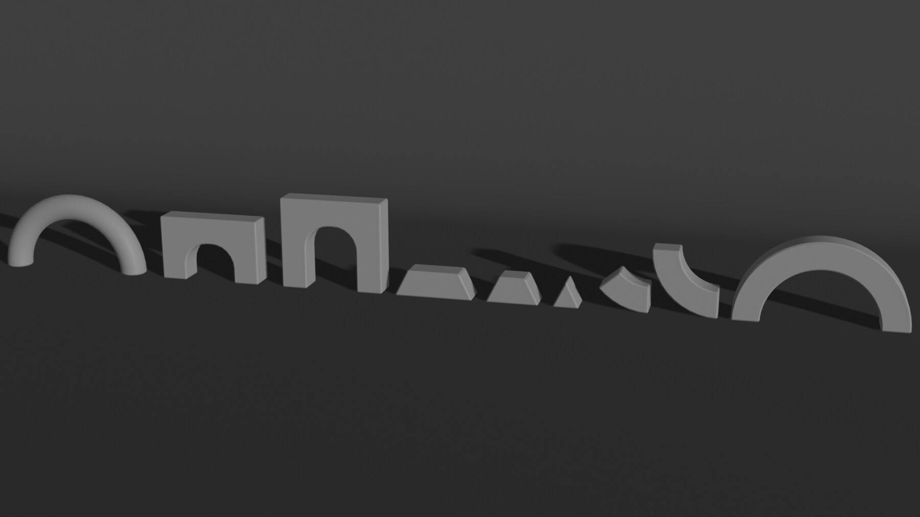 ArtStation - 29 Building Blocks for All Types of Structures - Texture Ready Low-poly 3D model ...