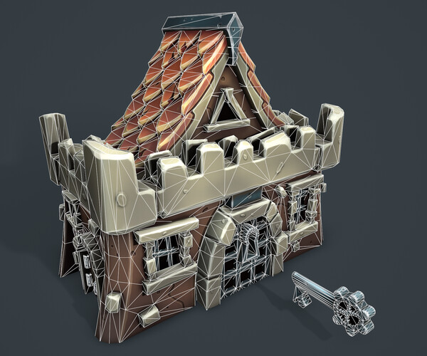 ArtStation - Castle chest | Game Assets