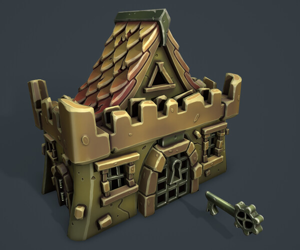 ArtStation - Castle chest | Game Assets