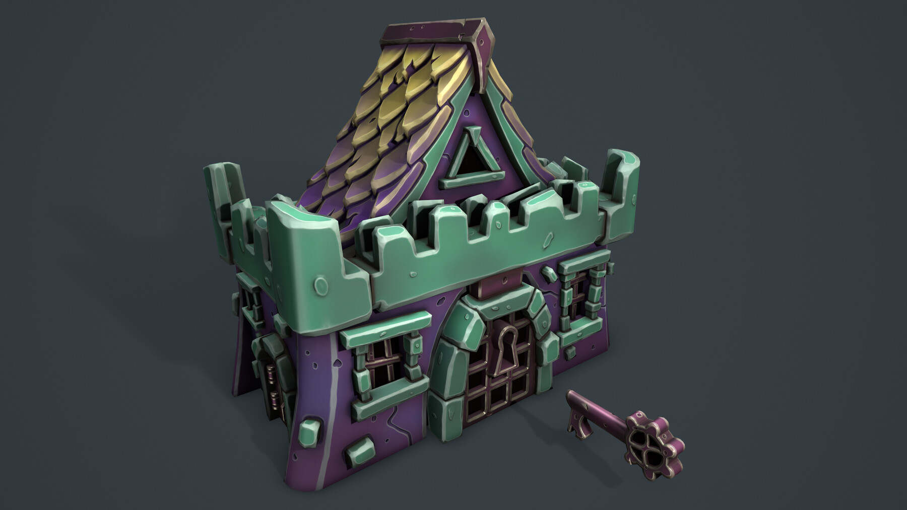 ArtStation - Castle chest | Game Assets