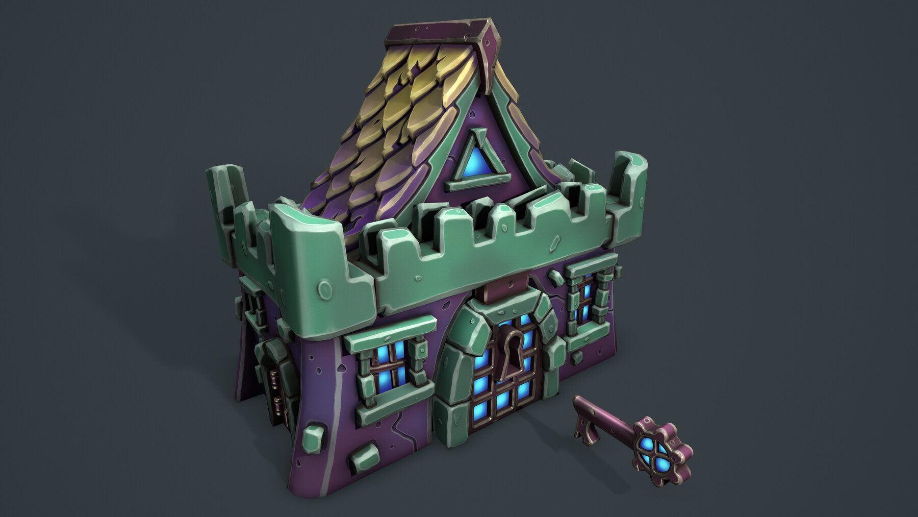 ArtStation - Castle chest | Game Assets