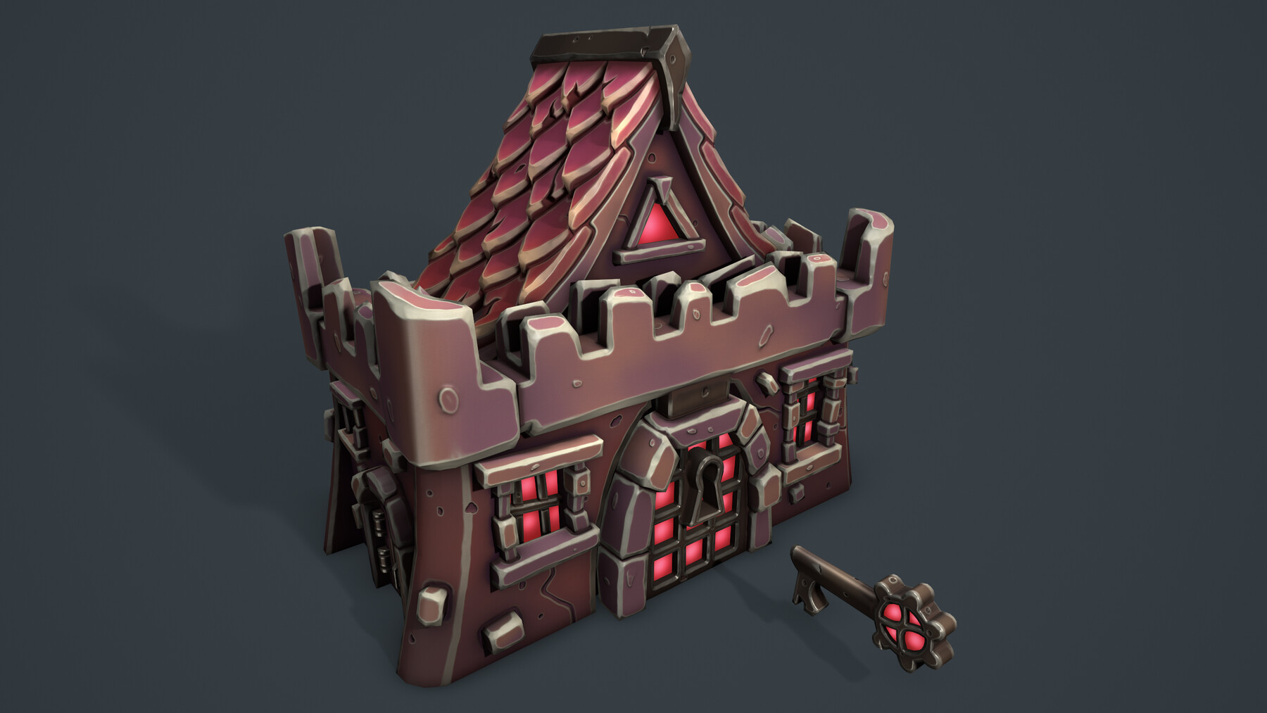 ArtStation - Castle chest | Game Assets