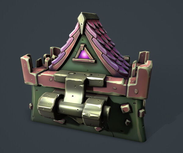 ArtStation - Castle chest | Game Assets