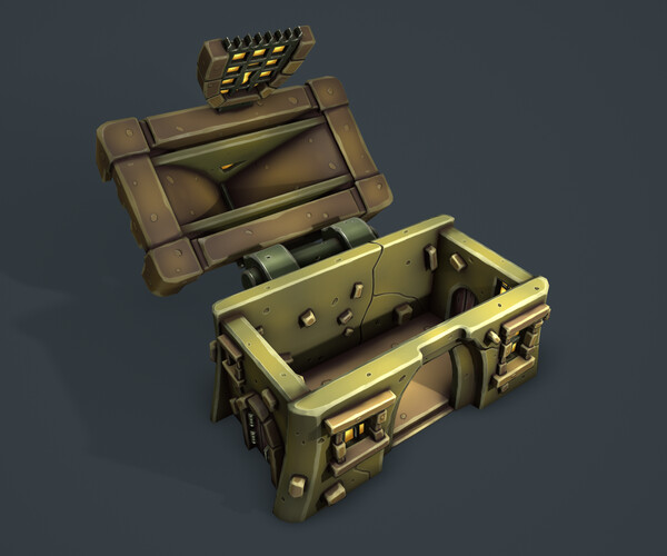 ArtStation - Castle chest | Game Assets